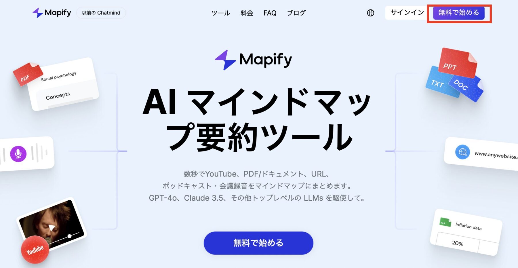 Mapify とは？AIを活用した革新的なマインドマップツールの魅力